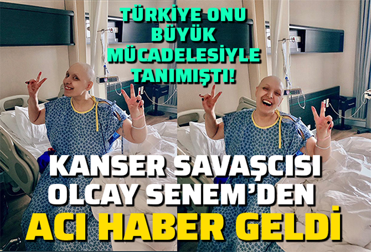 Kanser ile mücadelesiyle tanınan Olcay Senem hayatını kaybetti!