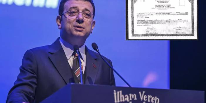 Son dakika: Ekrem İmamoğlu'nun diploması iptal edildi! İşte resmi açıklama